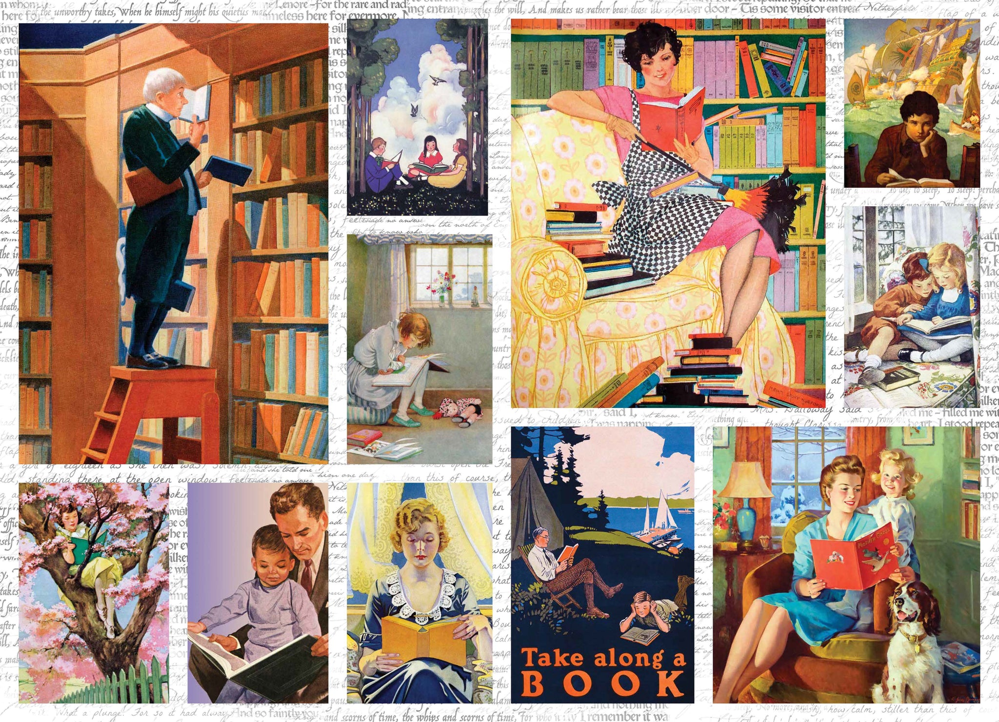 The Joy of Reading 1000 Piece Jigsaw – Hennessy Puzzles: Because ...