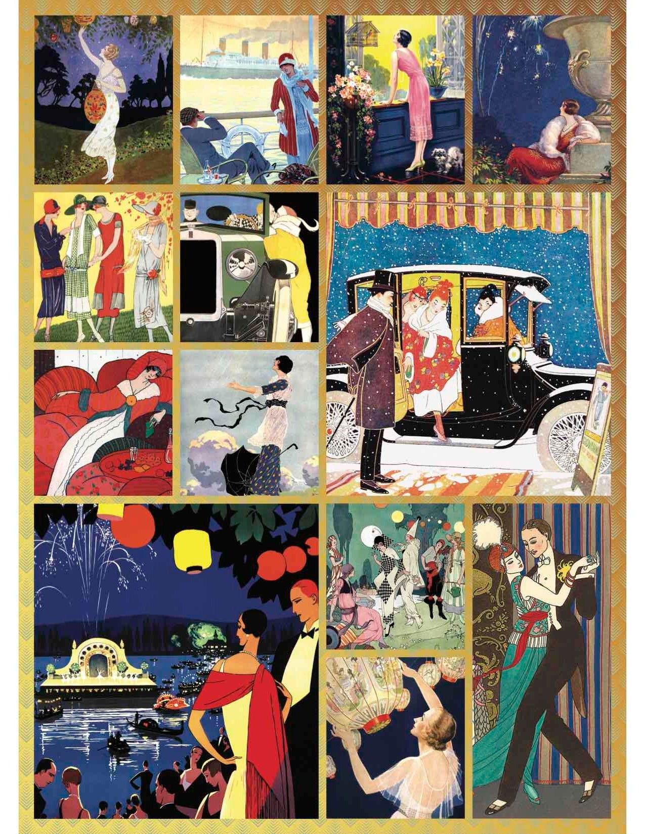 Art Deco Days 1000 Piece Jigsaw Puzzle – Hennessy Puzzles: Because ...